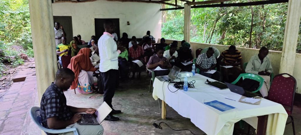 Training Of Trainees On Data Collection At KWS Shimoni, Kwale County ...